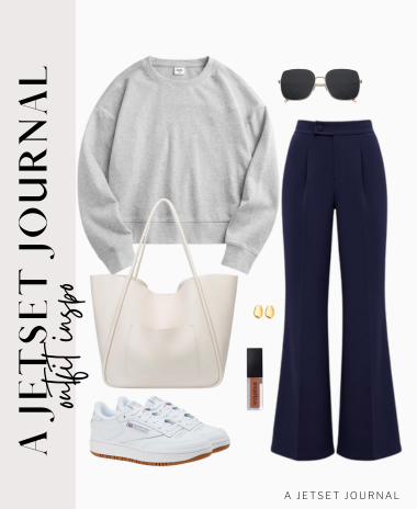 How to style new wide leg pleated trousers this season