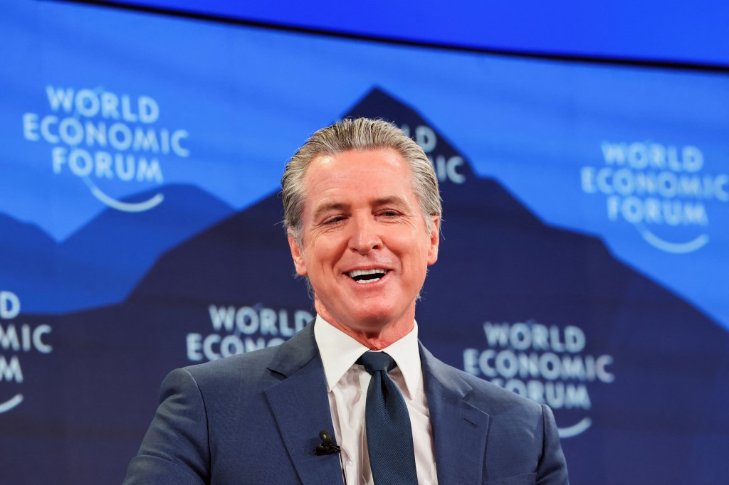 Gavin Newsom mocked for anti-vandalism fail as taggers immediately ...