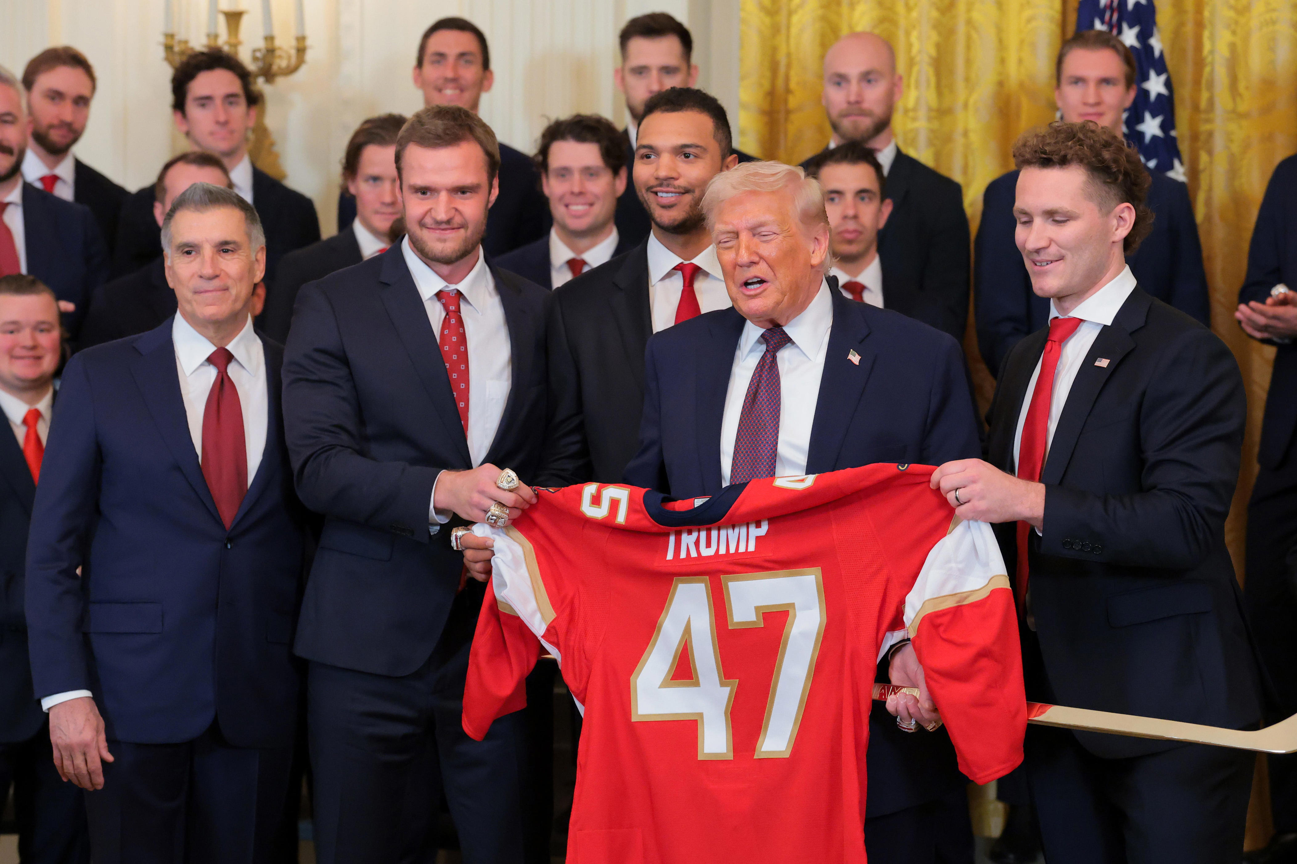 Bill Zito happy Matthew Tkachuk is back in Florida Panthers' lineup