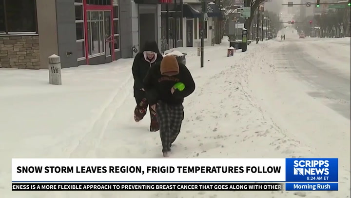 Maryland’s winter wonderland: Students embrace snow day fun