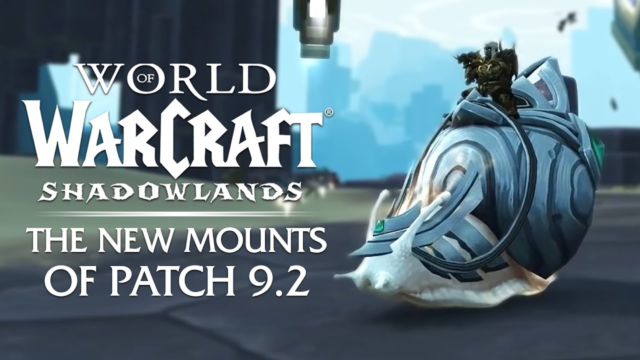 Early preview! The new mounts of patch 9.2 | Shadowlands