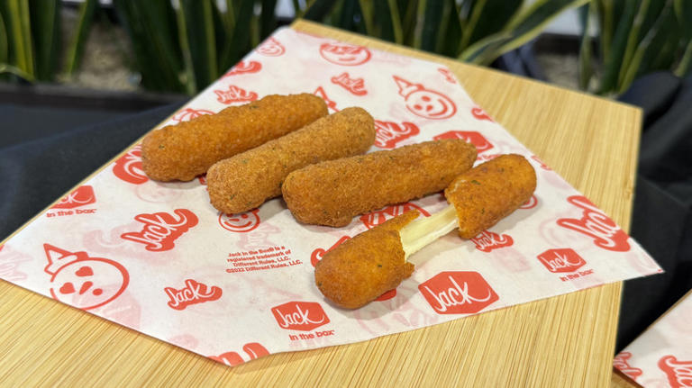 I got a sneak peek at Jack in the Box's 75th anniversary menu and there ...