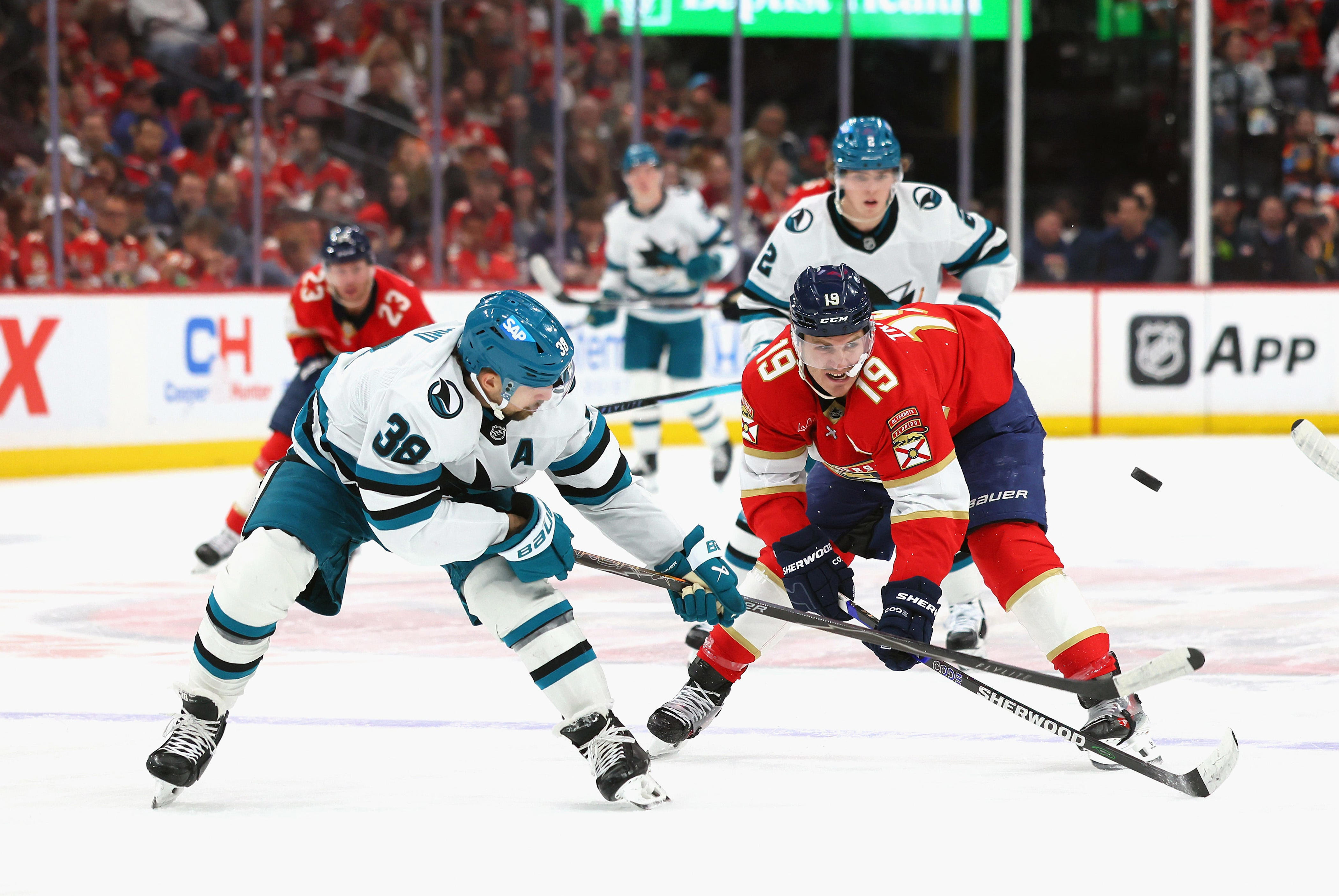 Bill Zito happy Matthew Tkachuk is back in Florida Panthers' lineup
