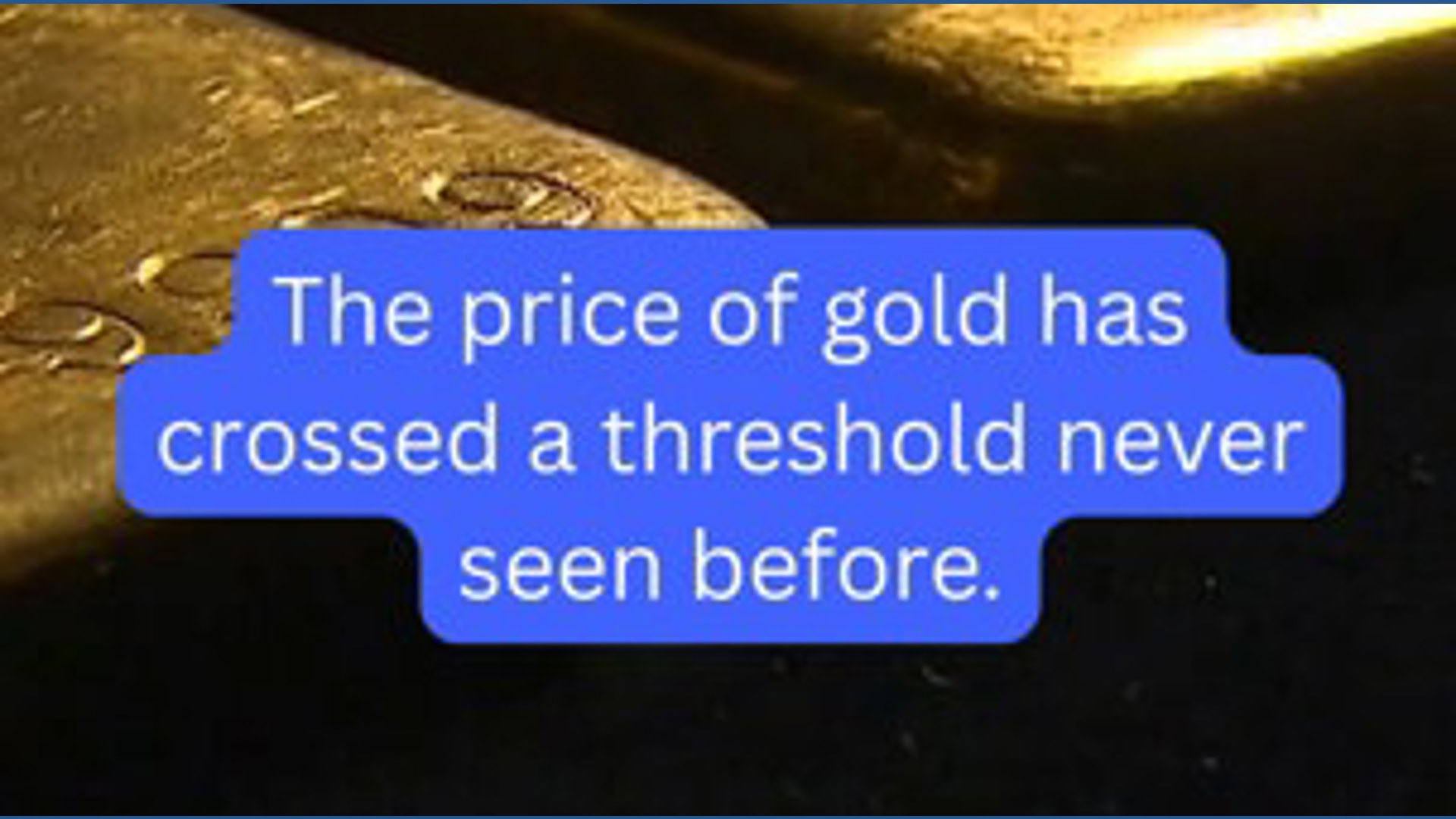 Price of gold hits record high