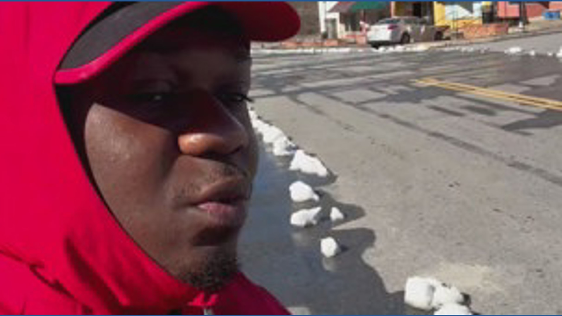 Winter storm update from Whitmire, SC