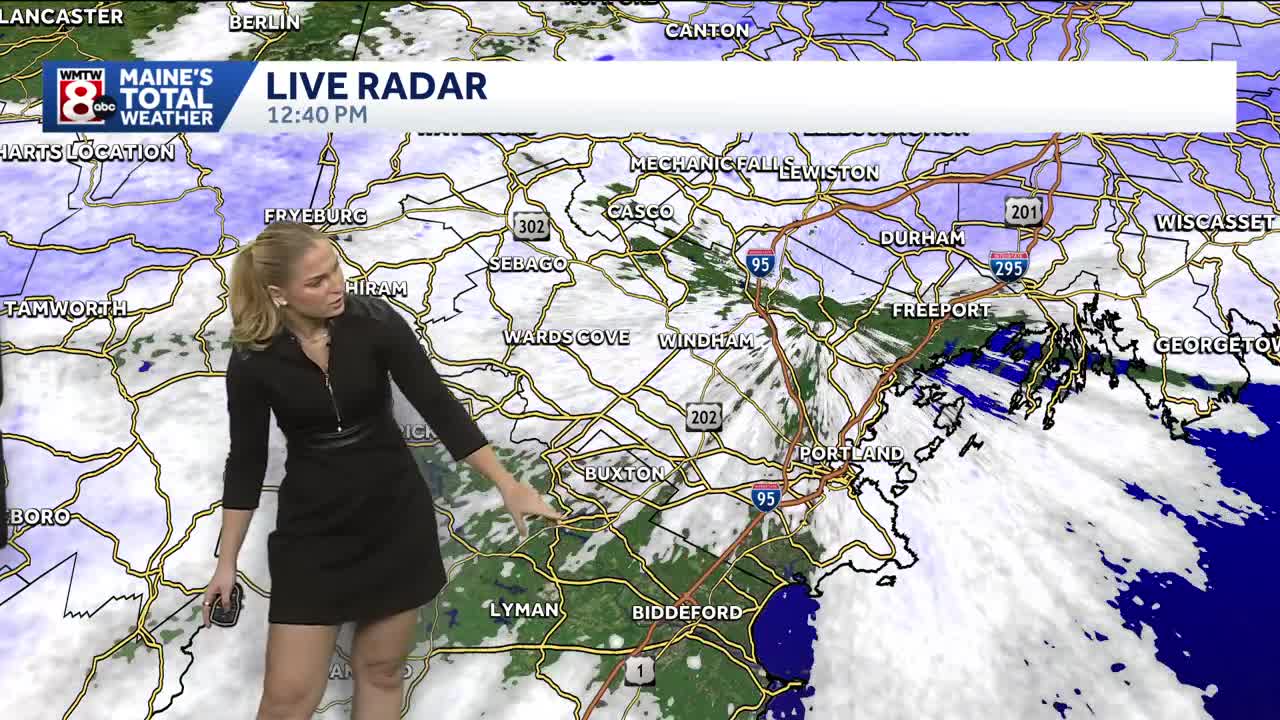 More snow forecasted this evening across Maine before a cold trend is ...