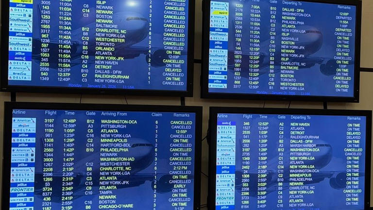 South Florida airports face ongoing flight woes as winter storm impacts ...