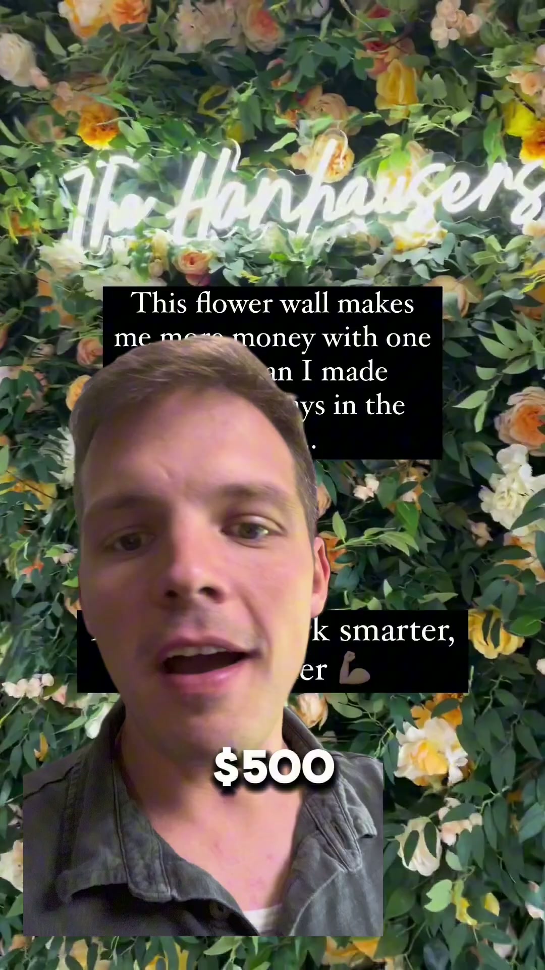 I love the wedding rental business. How to start a flower wall rental ...