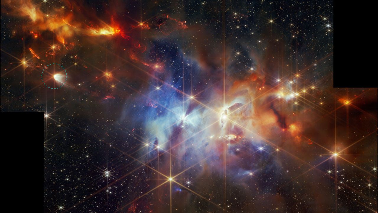 James Webb Space Telescope sees comet-seeding crystals flowing far from ...