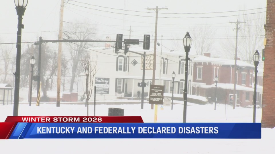 Kentucky and federally declared disasters