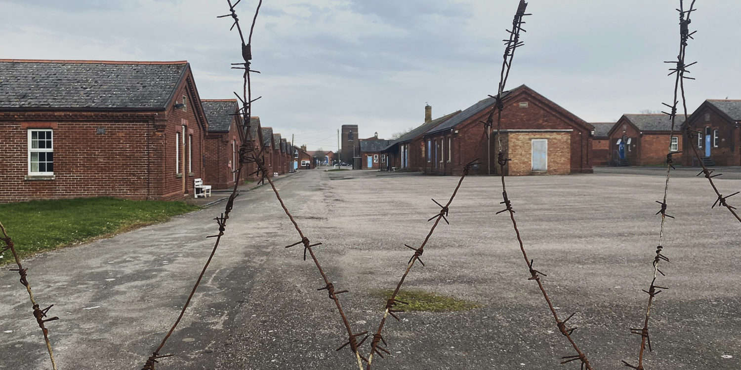 Inside military base which houses asylum seekers