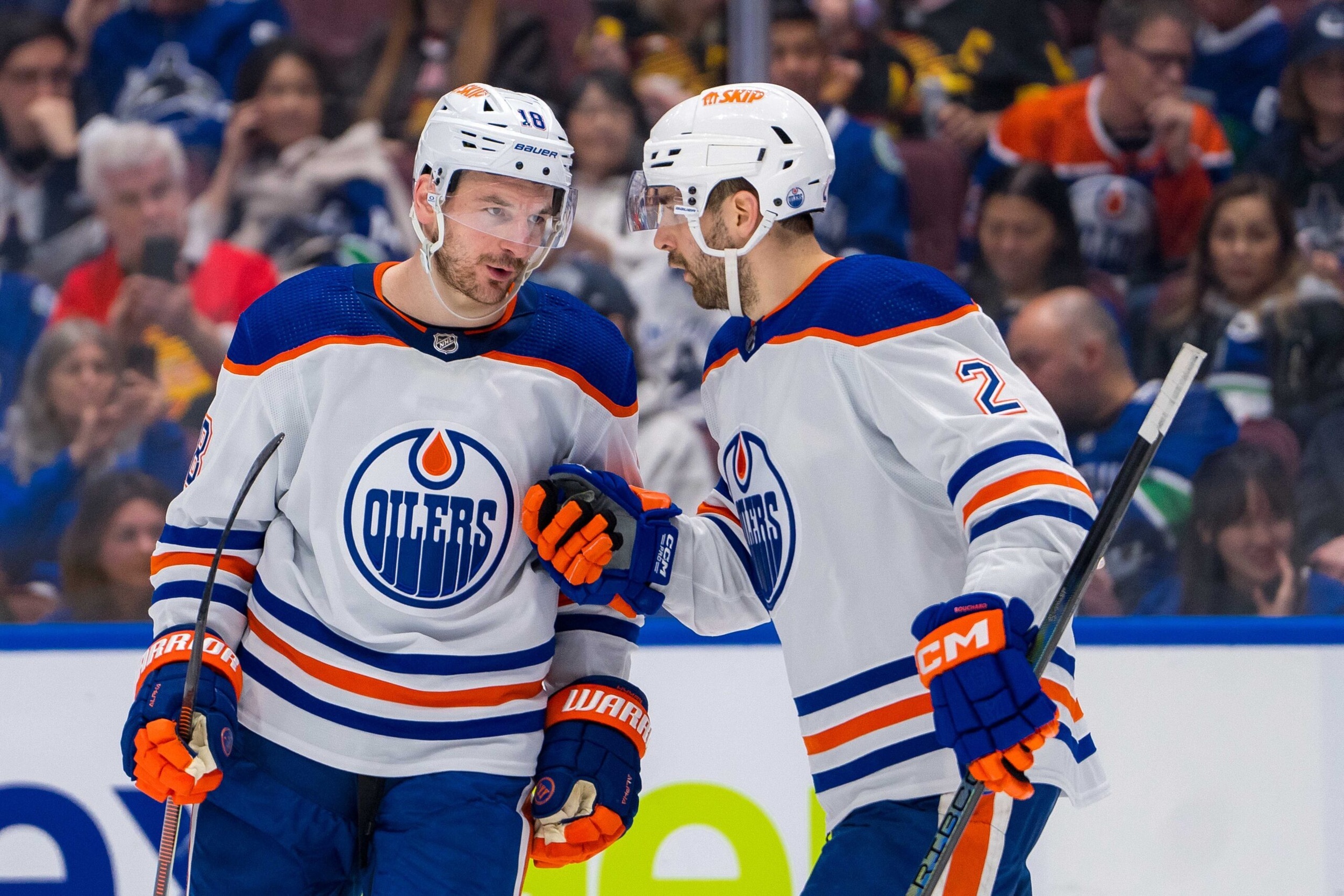 A look at the impact Oilers’ Zach Hyman and Evan Bouchard have had ...