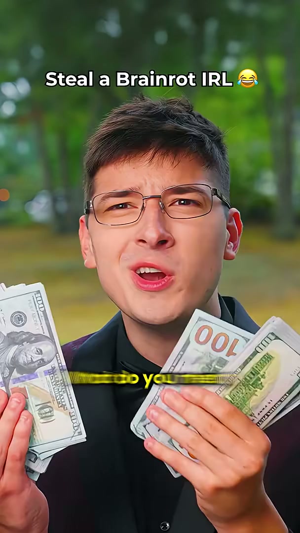 Steal a brainrot player wins money 🔥