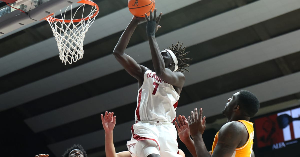 Where Alabama basketball is ranked in AP poll after loss to Tennessee