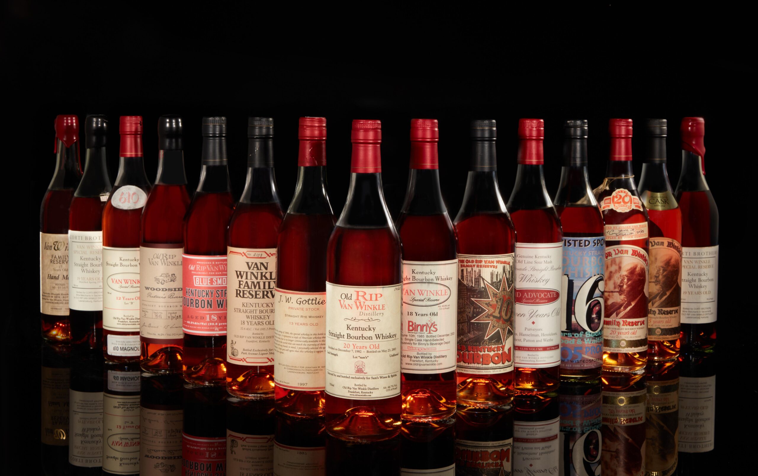 Van Winkle bourbon shatters records with $162,500 sale at auction