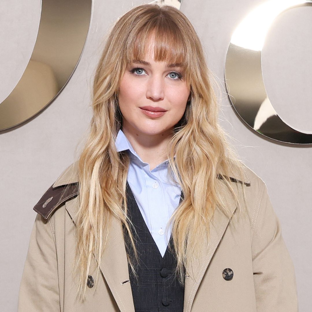 Jennifer Lawrence defies couture week dress codes in a tank top and jeans