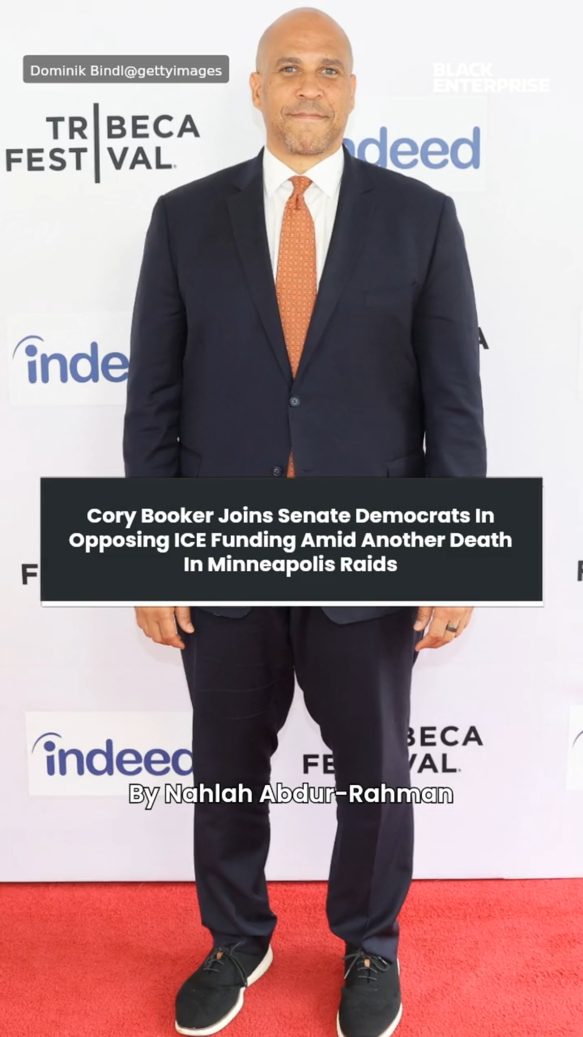 Cory Booker joins Senate Democrats in opposing ICE funding amid another ...