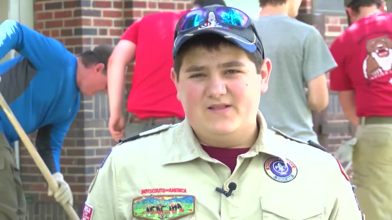 Zach Ramsay memorial garden gets a clean-up