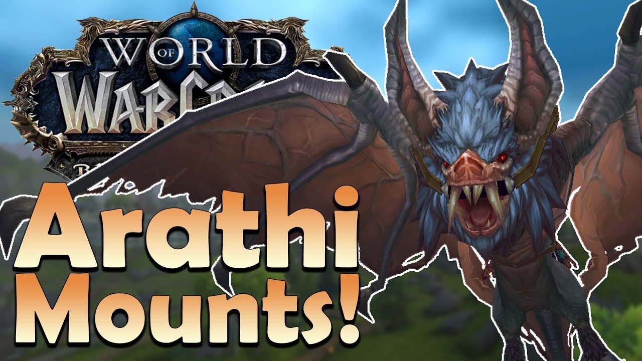 The 5 NEW Arathi Highlands Mounts & Where to Find Them | Battle for Azeroth