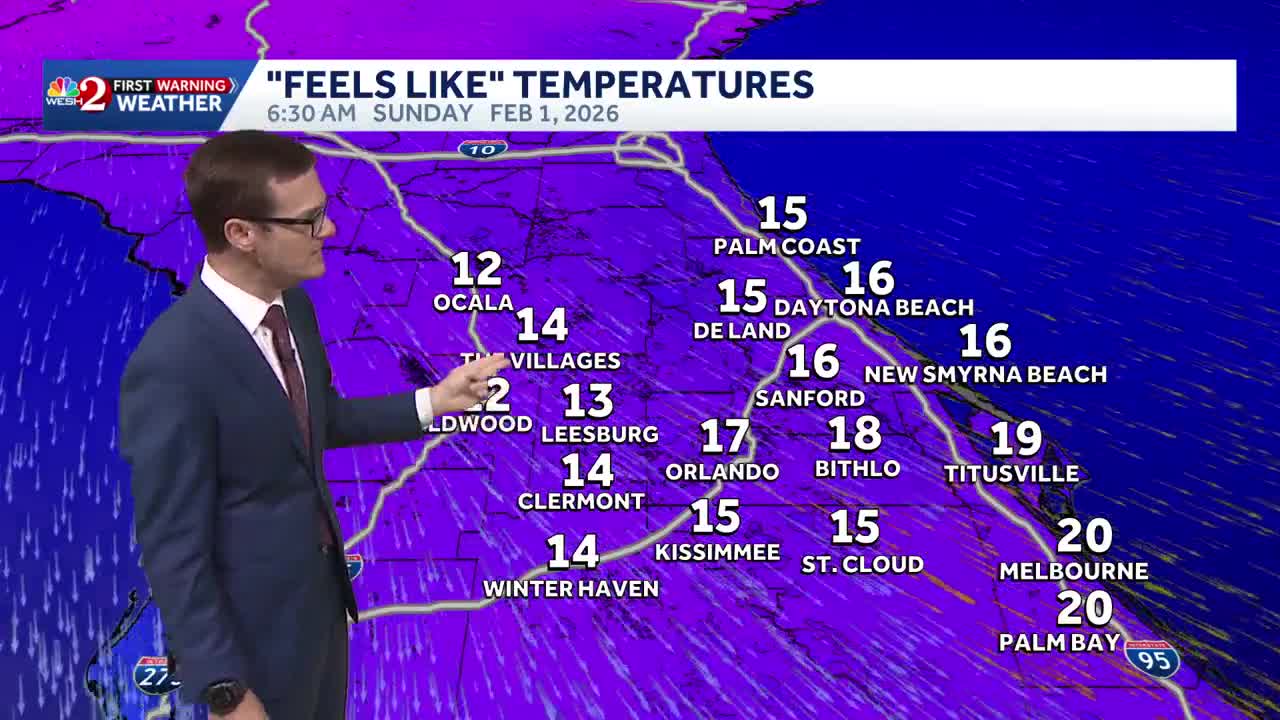 Model hints at snow flurries north of Orlando as Florida braces for ...
