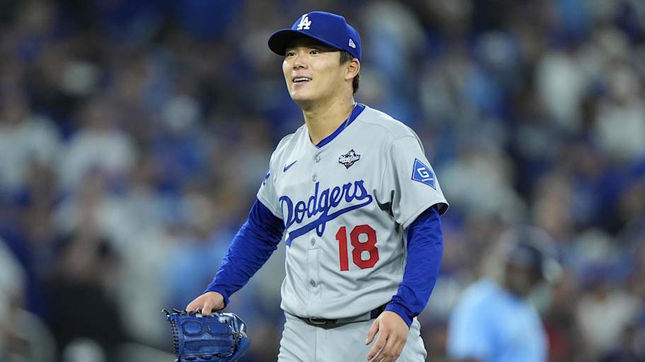 Yoshinobu Yamamoto 'training hard' to pitch for Team Japan in 2026 ...