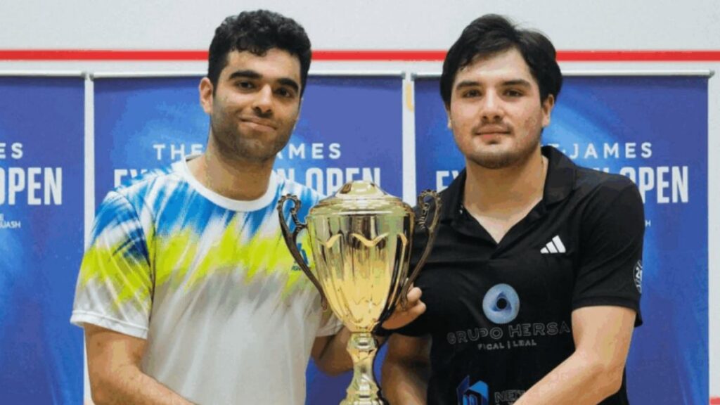 Leonel Cárdenas roza el top 10 del ranking mundial de squash