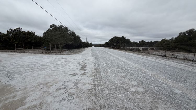 How much freezing rain and sleet did San Antonio and the Hill Country ...