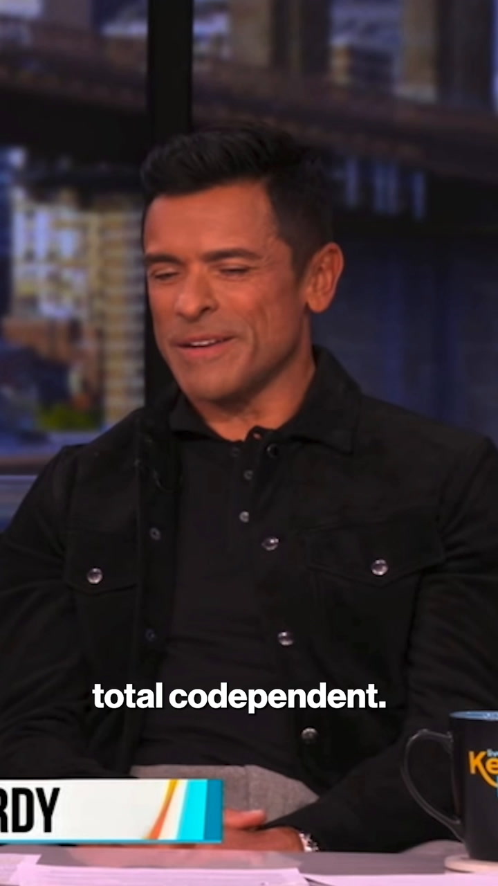 Kelly Ripa teases that Mark Consuelos has a “total co-dependent ...
