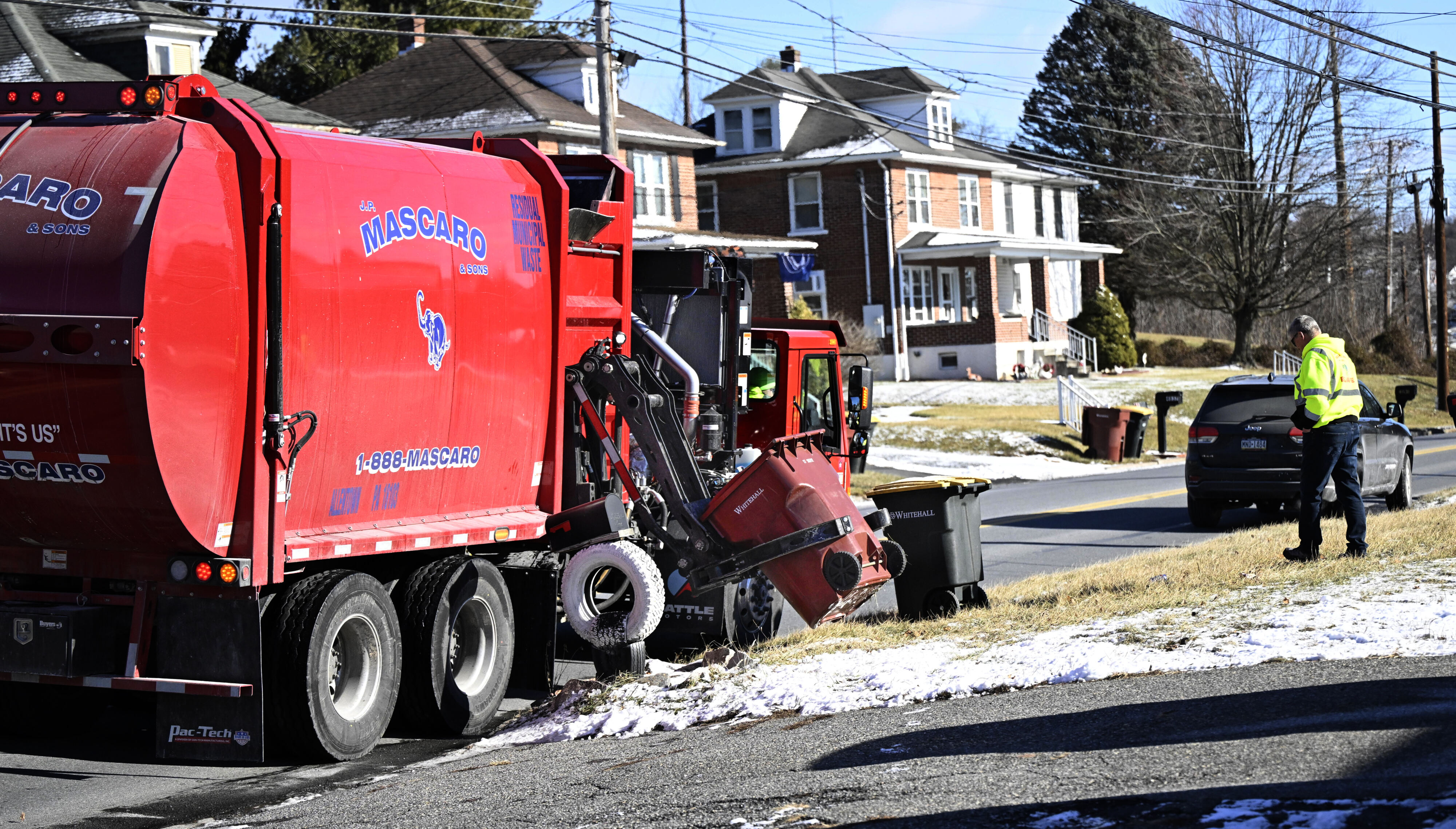 Lehigh Valley trash and recycling pickup delays due to the snow