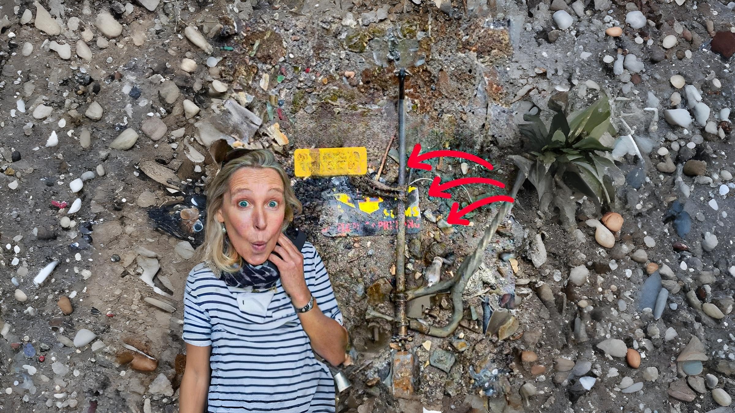 I didn’t expect to find this while mudlarking!