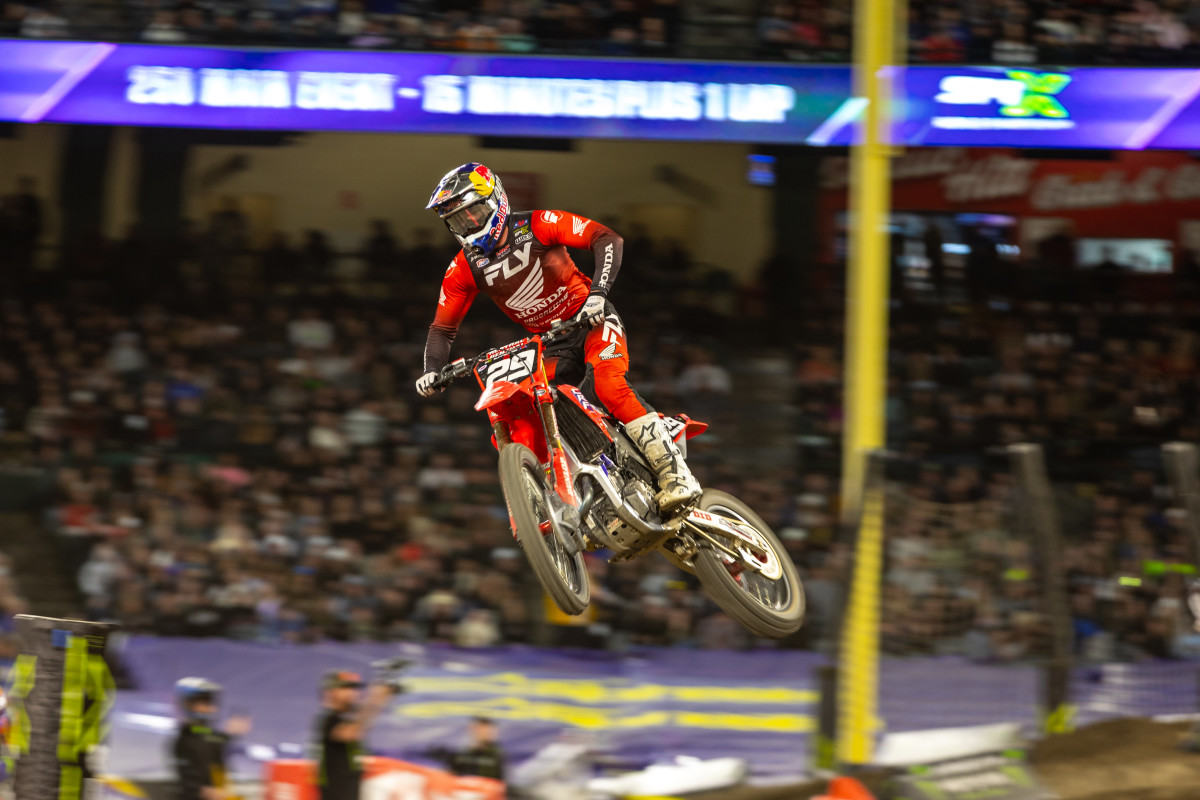 Chance Hymas suffers dislocated shoulder in A2 crash