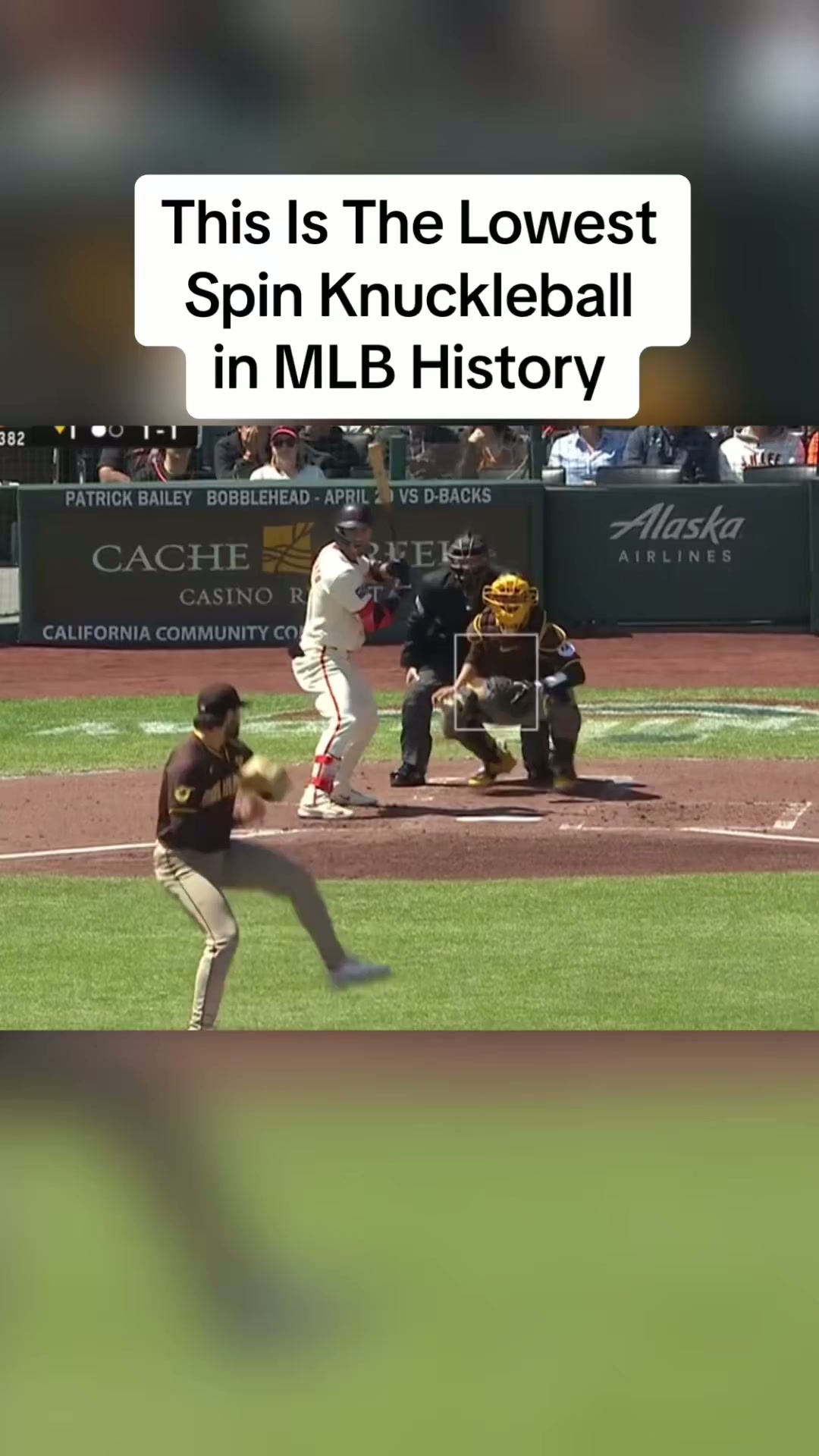 This ball spun half of one time on it’s way to the plate 🤯 #MLB #base...