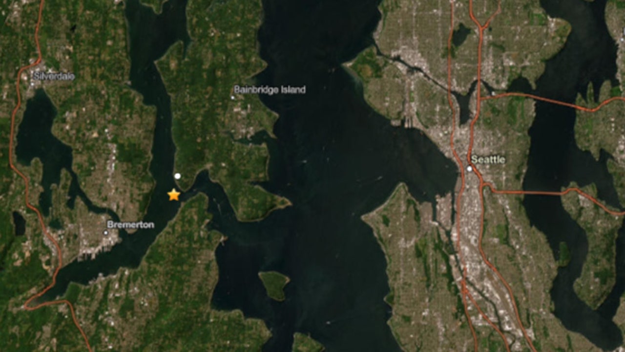 2.6 magnitude earthquake strikes near Bainbridge Island, WA