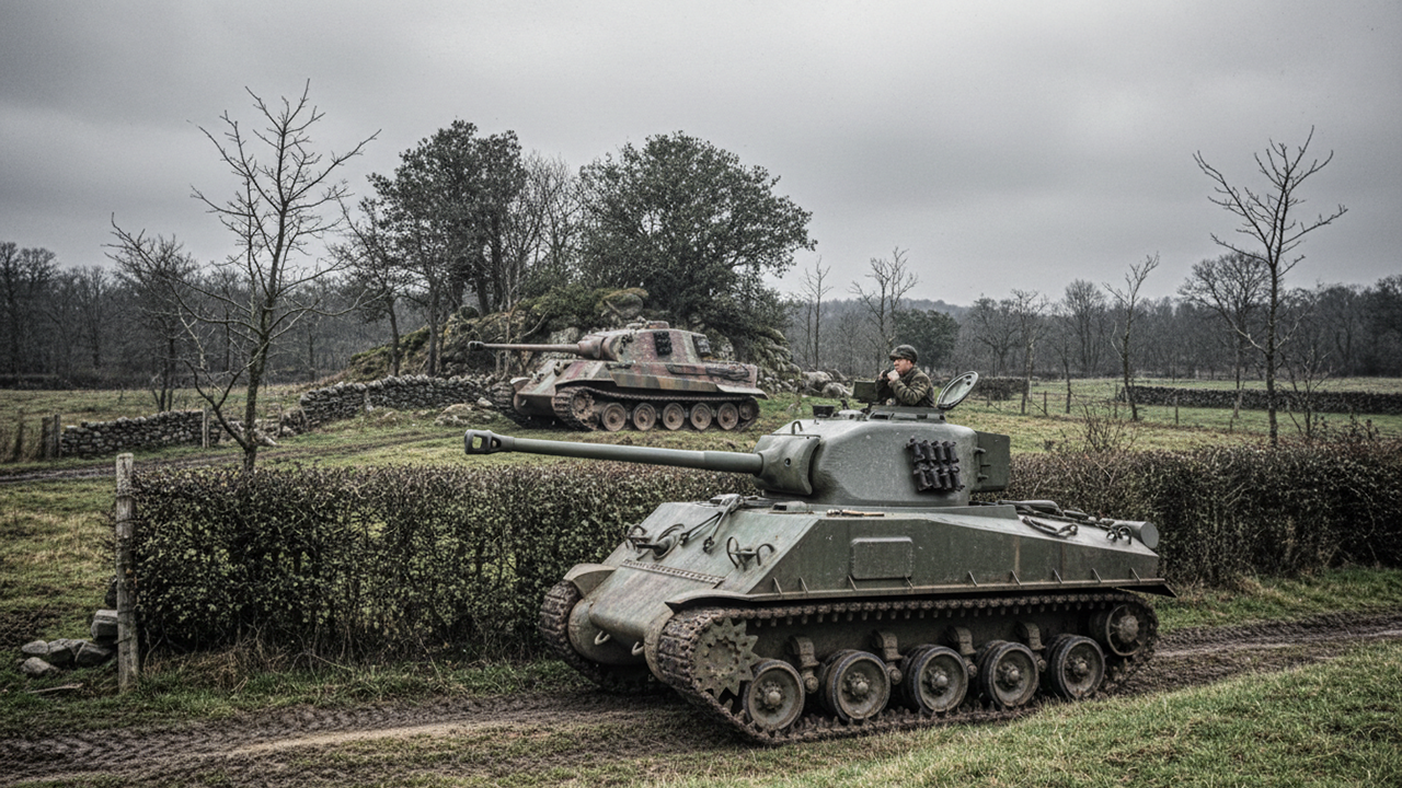 How allied crews defeated Germany’s heaviest tanks