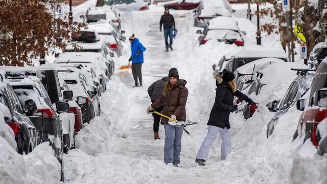Snow still falling in New England as deadly winter storm finishes trek ...