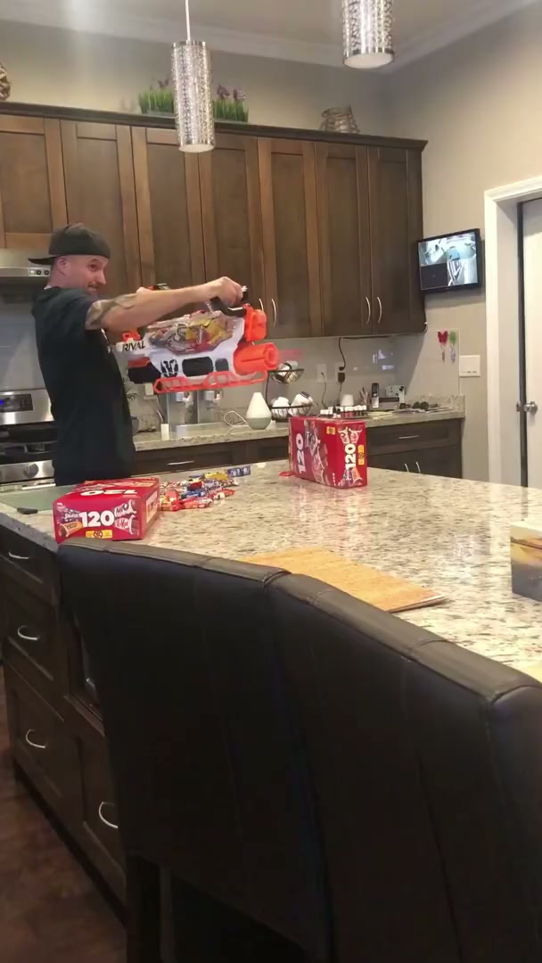 Halloween Nerf gun mod | MacDannyGun #shorts