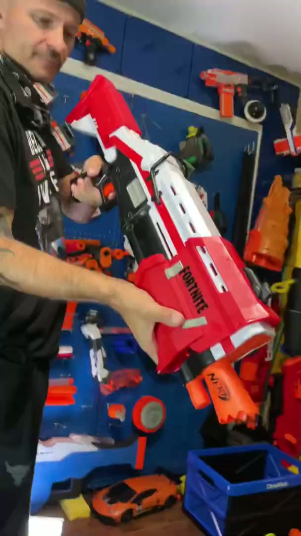 Nerf FORTNITE shotgun | MacDannyGun review #shorts