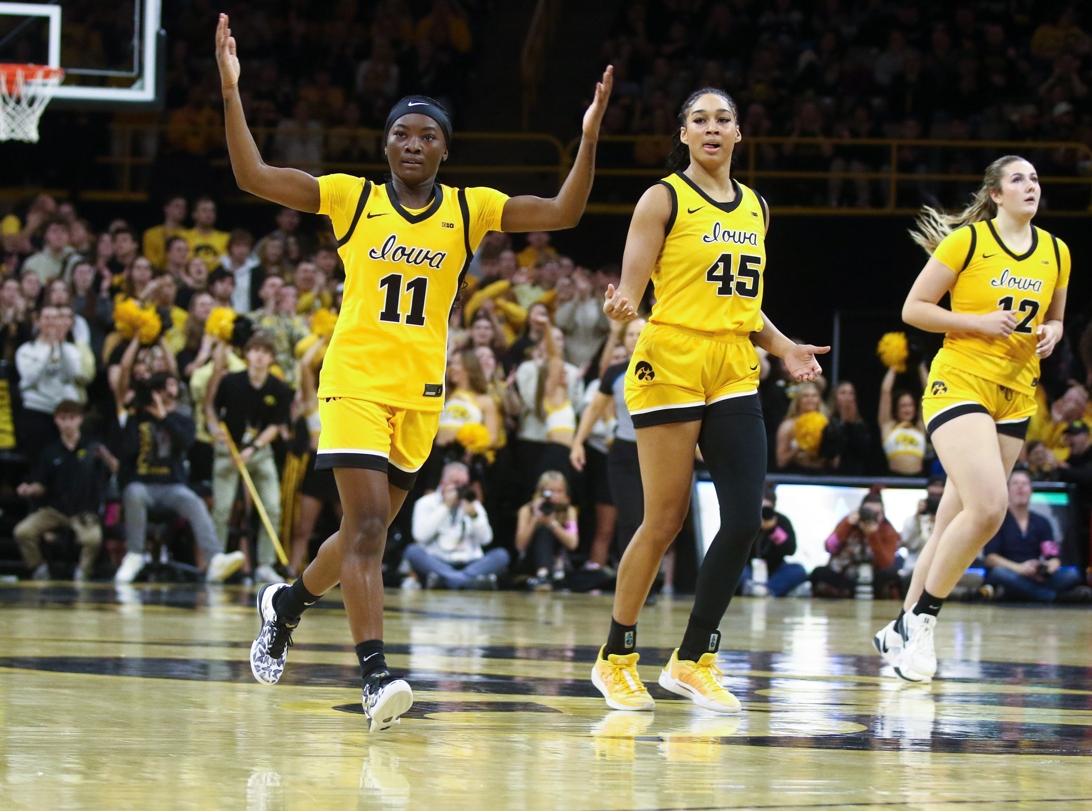 Iowa on the rise in AP Top 25 women's basketball poll