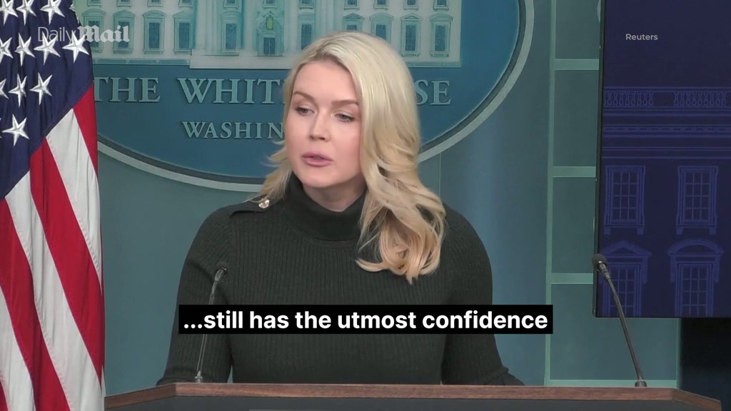 Leavitt discusses Trump deploying border czar Tom Homan to Minnesota