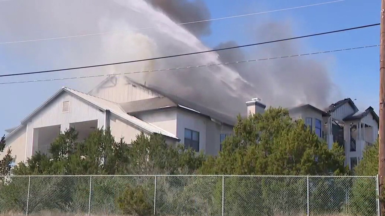 Massive Bee Cave apartment fire