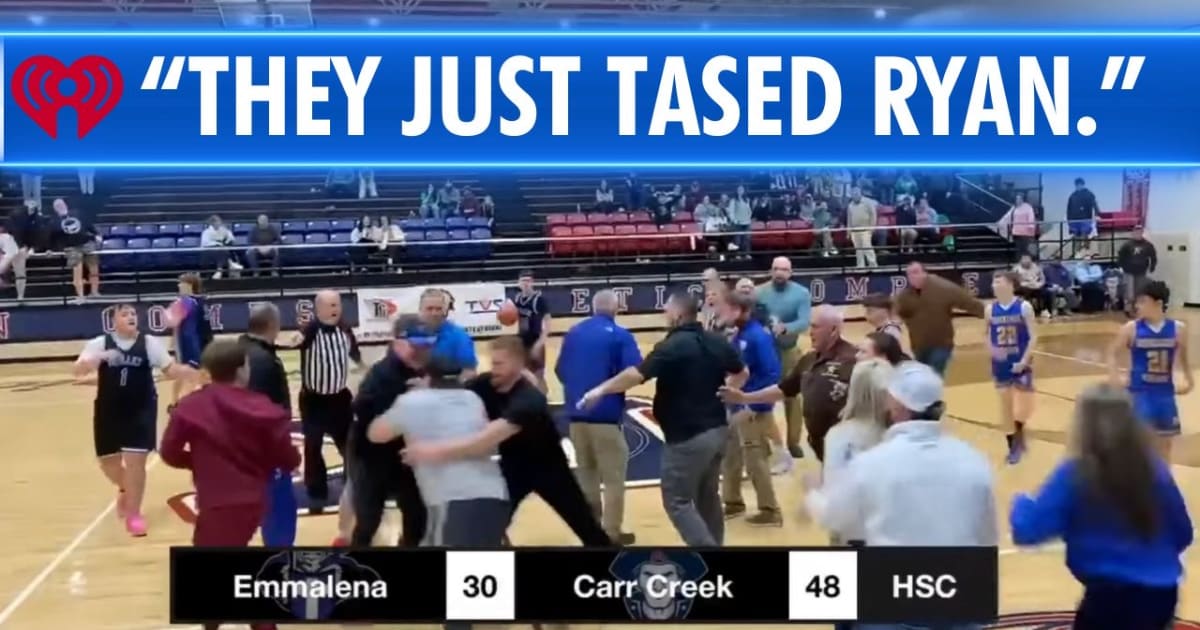 Announcer behind viral 'They just tased Ryan' call tells KSR how middle ...