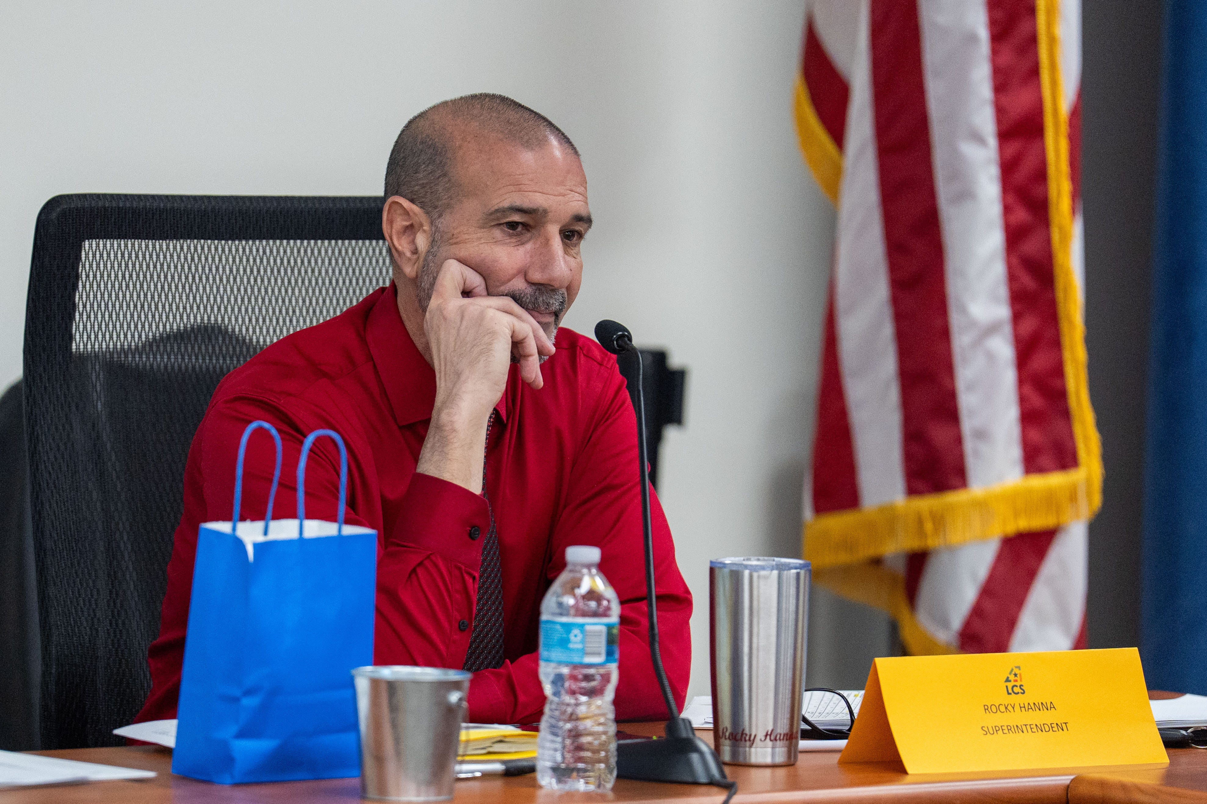 'You feel small': Hanna on hot seat with school board over cuts