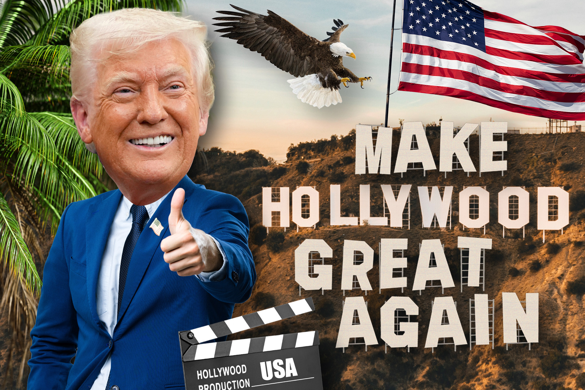 Trump reveals how he’ll make Hollywood great again: 'We’ll bring it back'