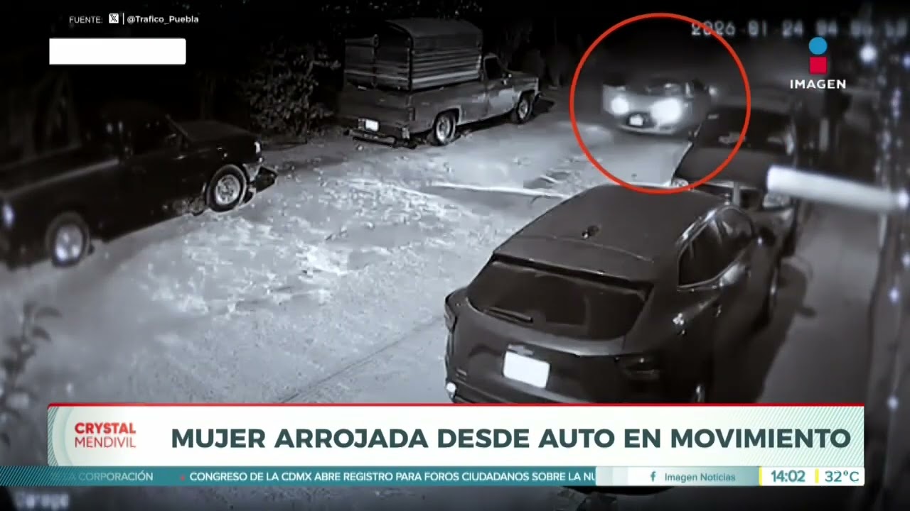 Mujer es aventada de un vehículo en movimiento en San Luis Potosí