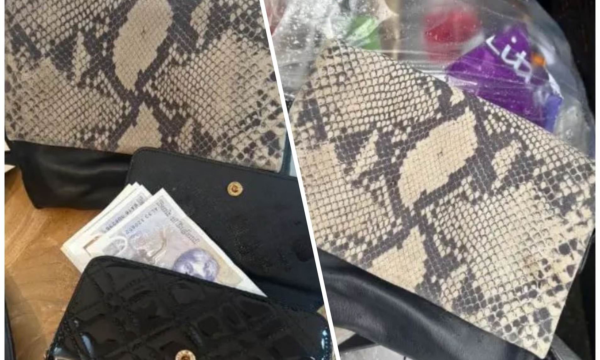 Woman is reunited with her handbag and £500 cash after she accidentally ...
