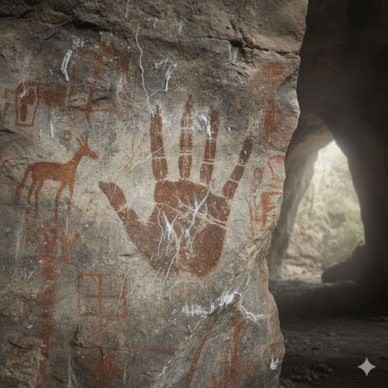 Hand shape found in Indonesian cave may be the oldest rock art ever ...