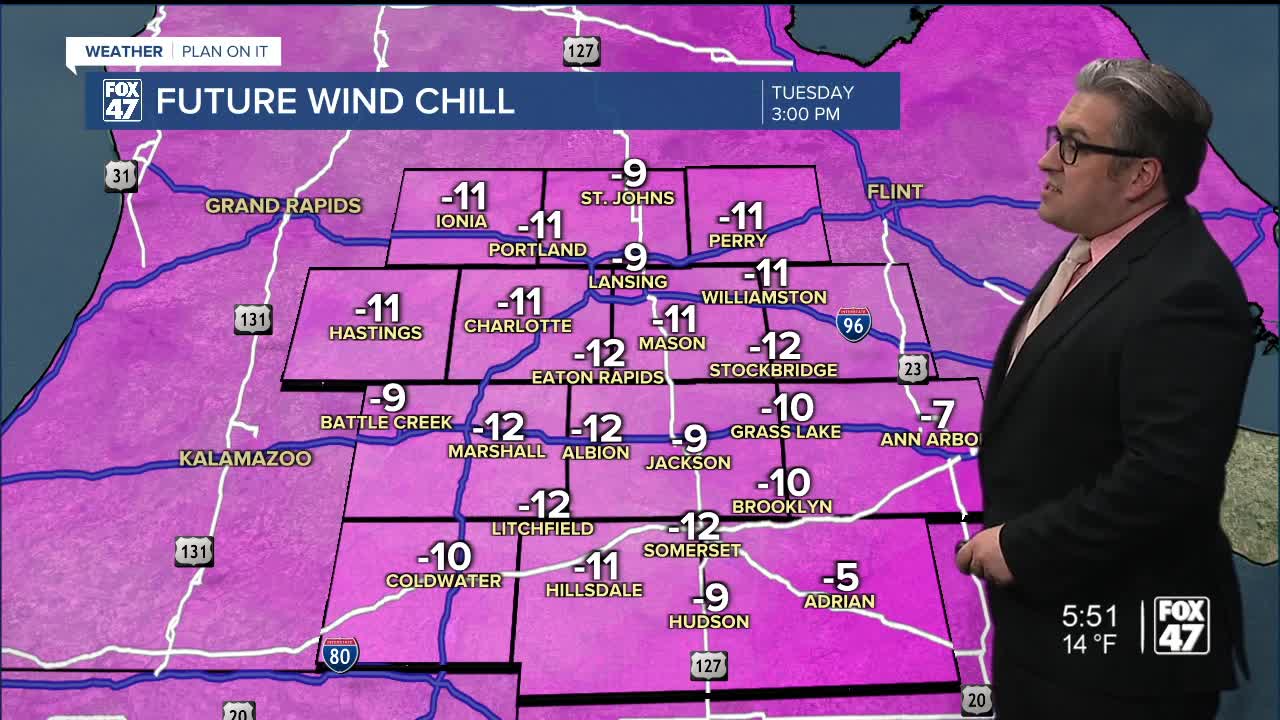 Fox 47 evening forecast - 1/26/2026