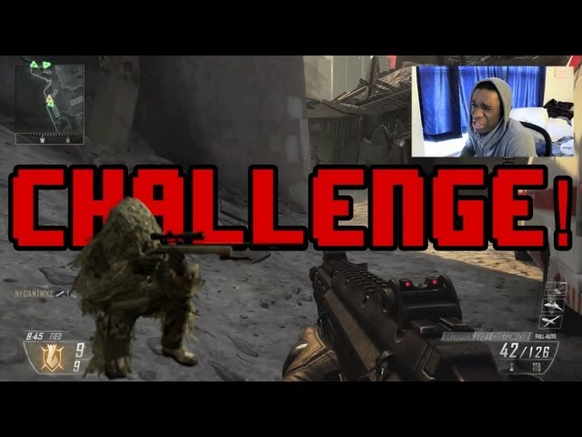 Black Ops 2 - Warhead candy challenge! (Call of Duty BO2 crouch only ...