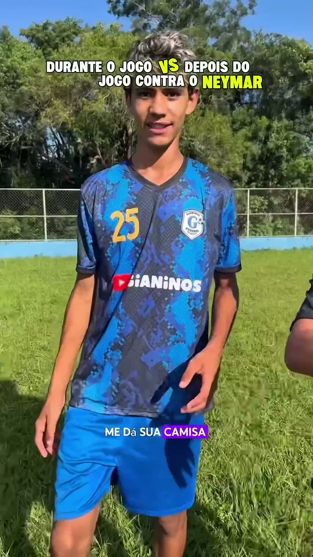 Pq todos que jogam contra o Neymar fazem isso 😂#neymar #njr #futebol # ...