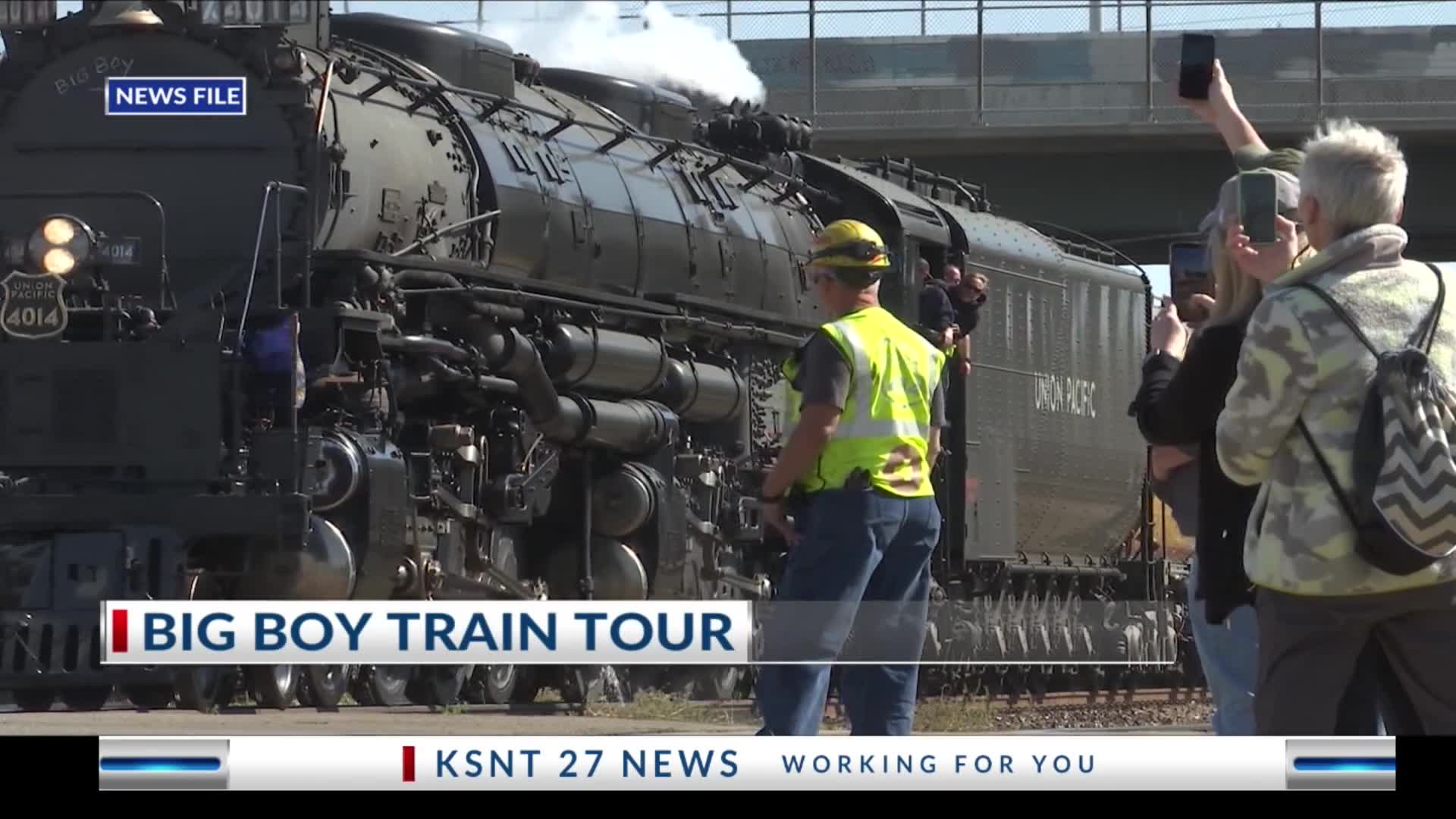 Start date revealed for historic 'Big Boy' train's coast-to-coast tour ...